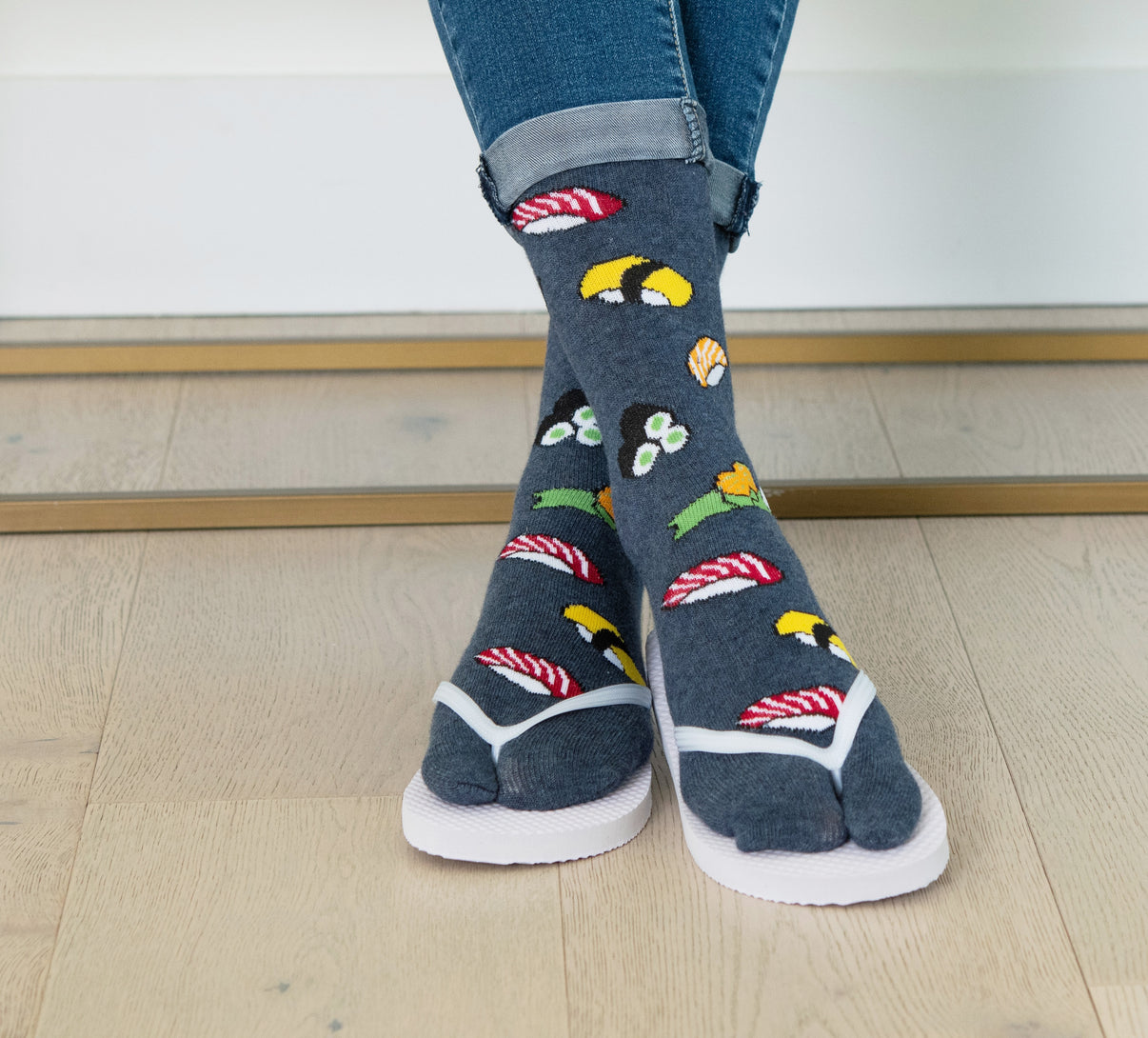3 Pairs - V-Toe Split Toe Socks Big Toe Tabi Black Ninja, Pink Ninja a ...