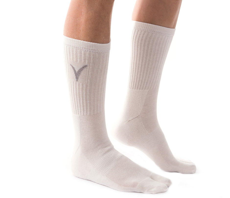 Thicker Athletic Style - Crew – V-Toe Socks, Inc